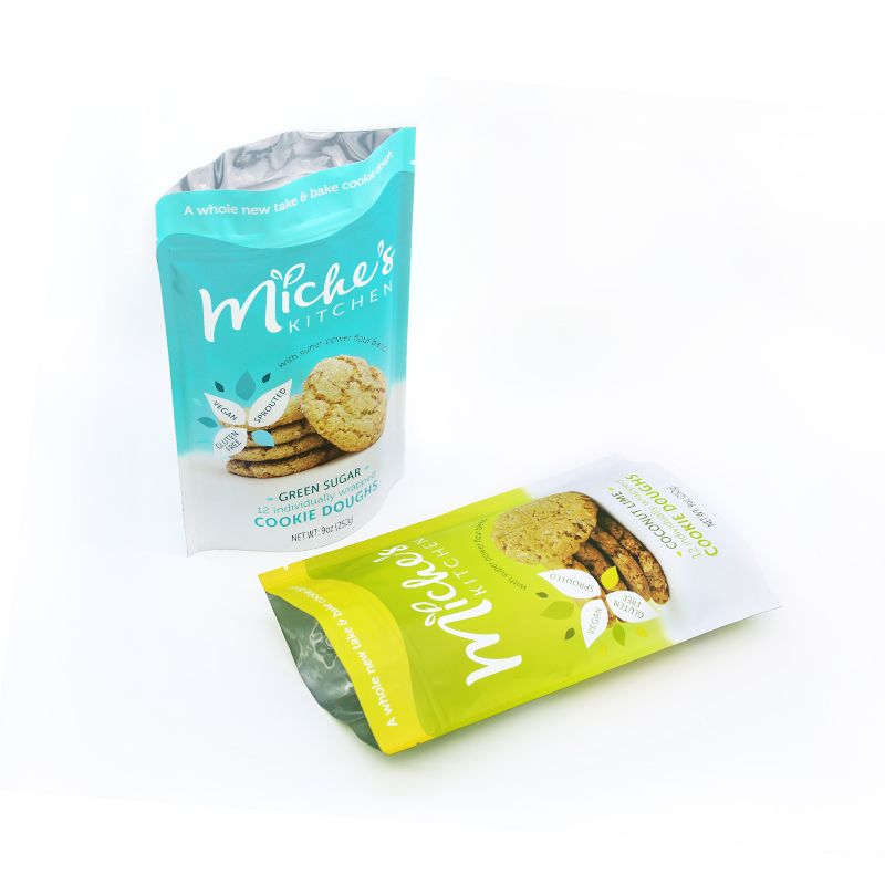 Custom Food Packaging Bag Plastic Aluminum Foil Bags Ziplock Stand Up ...