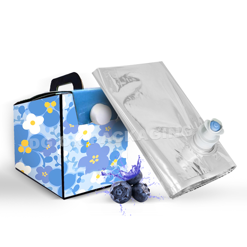 Custom Aseptic 3L 5L 10L 15L 20L Coffee Wine Syrup Juice Water Liquid ...